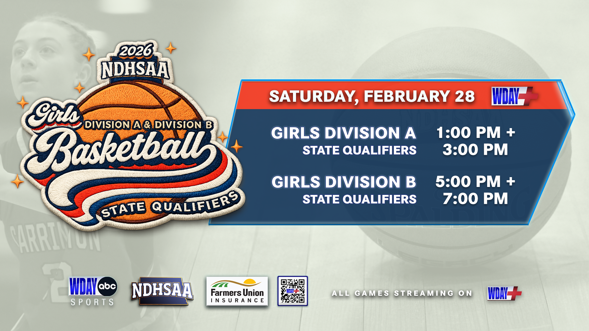 2026 NDHSAA Division A & Division B Girls Basketball State Qualifiers ...