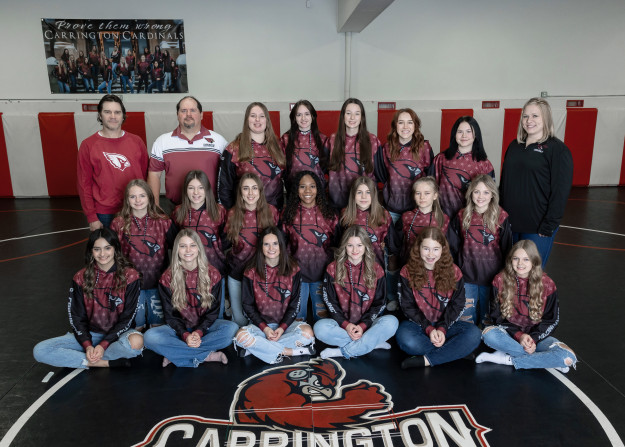 Carrington Girls' Wrestling |NDHSAANOW.com